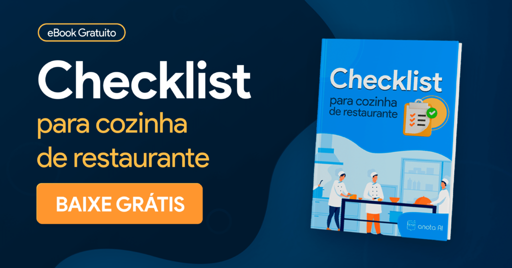 Checklist para Cozinha de Restaurante - Anota AI